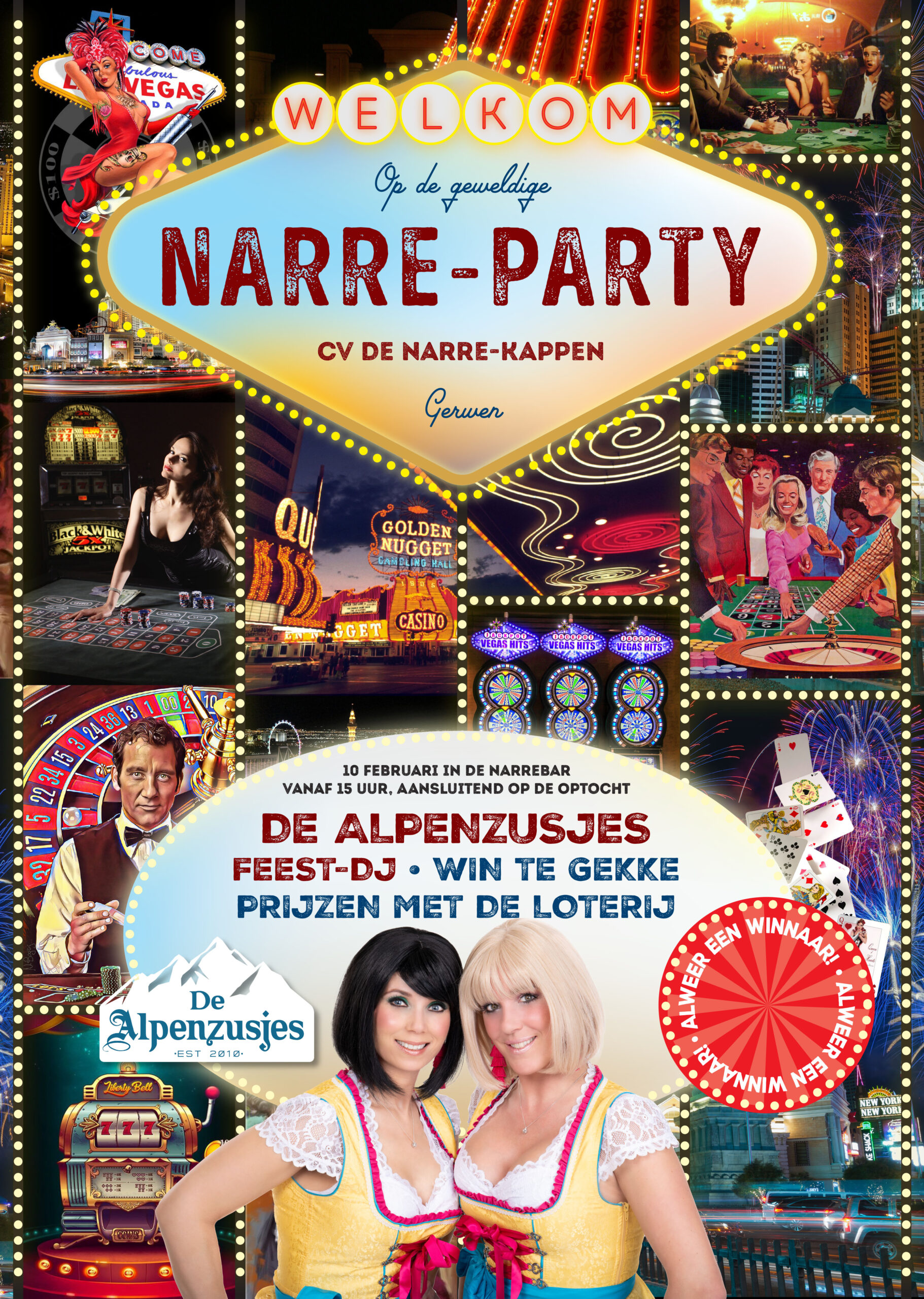 CV De Narre-Kappen | Maak je op voor de Narre-Party!